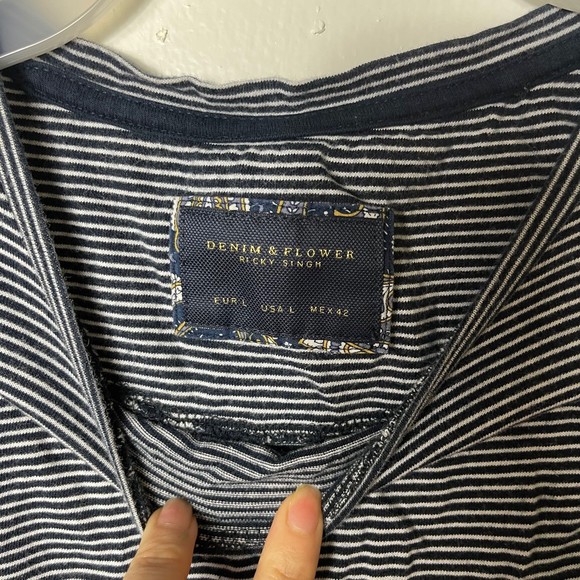 Denim & Flower Ricky Singh | Shirts | Denim Flower Ricky Singh Blue And ...